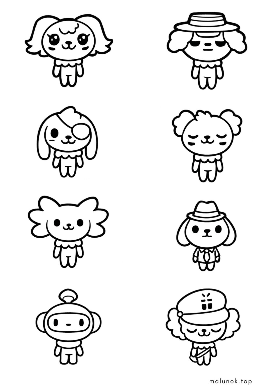 Розмальовка Крампети Тока Бока ⭐️ роздрукувати безкоштовно А4, скачати ...